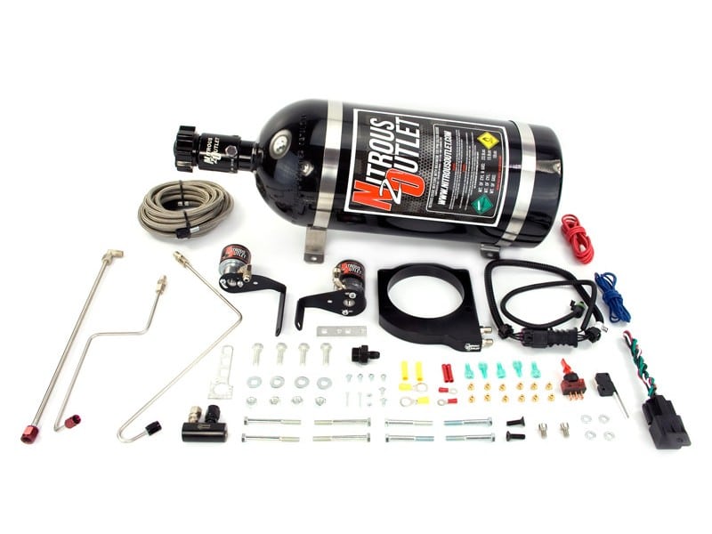 Nitrous Outlet - 2010-2015 Camaro 102mm FAST Intake Plate System ...
