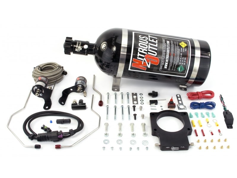 Nitrous Outlet - 90mm 08-13 LS3 C6 Corvette Plate System - Gwatney ...