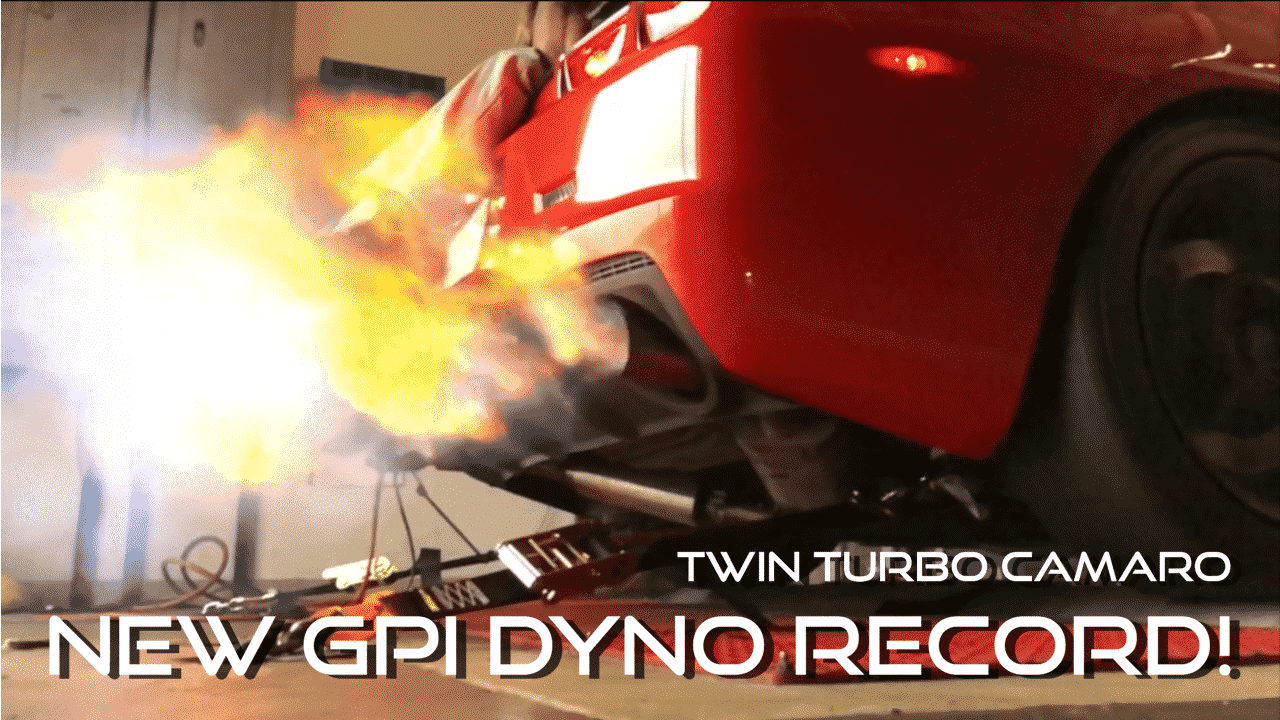 1400rwhp Flamethrowing Camaro SS & New GPI Dyno RECORD!! - Gwatney ...