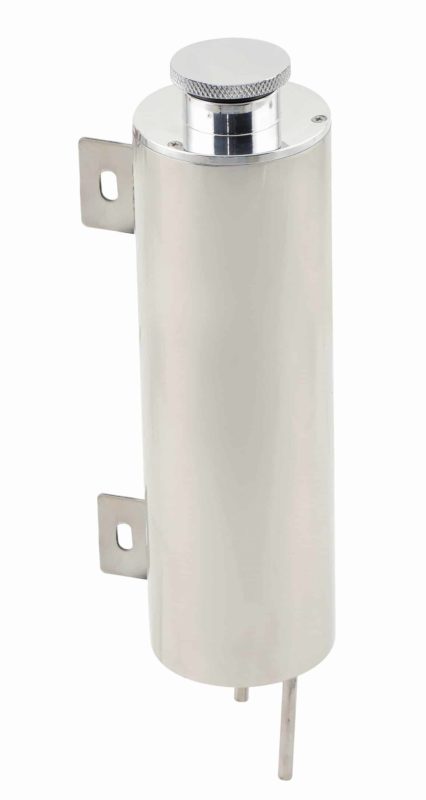 Overflow Tank - 3" Diameter 10" Height - Universal - Polished Stainless ...