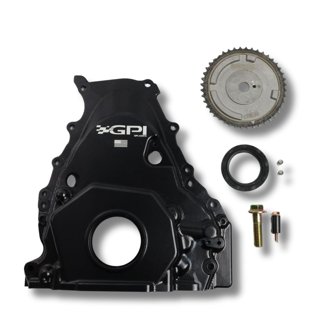 Katech/GPI - Gen 5 VVT Delete Billet Front Cover - Gwatney Performance