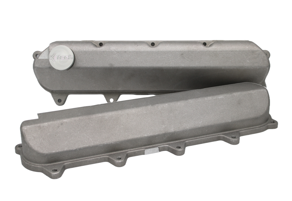 Katech - Cast Aluminum Valve Covers for Gen 5 LT - Gwatney Performance