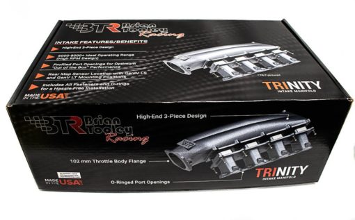 BTR - Trinity Intake Manifold for LS3 Engines (TRA-3-BLK-P105-V2 ...