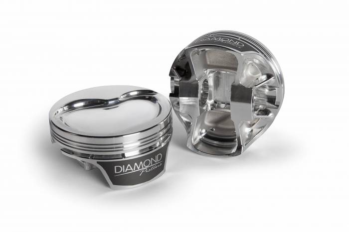 Diamond Pistons - Chevy LS7 Street Strip Dish Series 4.125 Bore / 4.000 ...