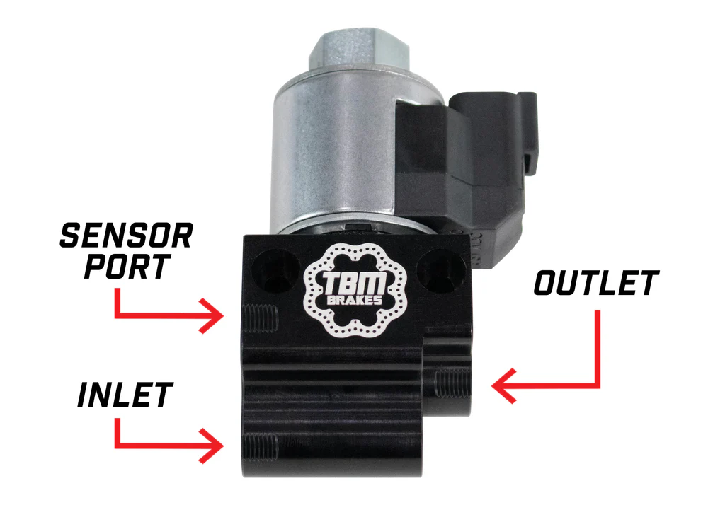 TBM Brakes - Low Amp Line Lock with Pressure Sensor Port (52-1022 ...